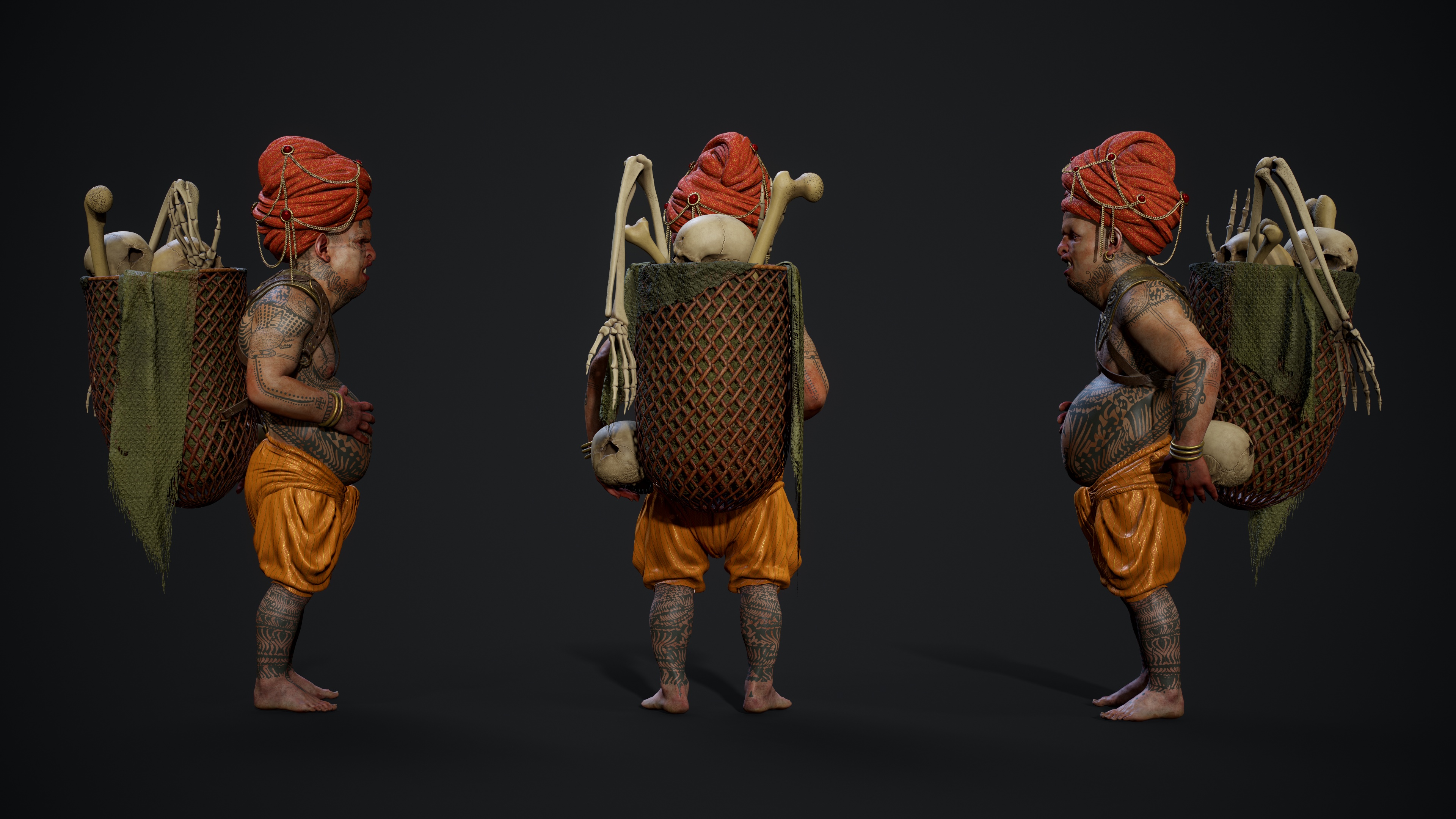 The Story Of AKVAN / Game Character - ZBrushCentral