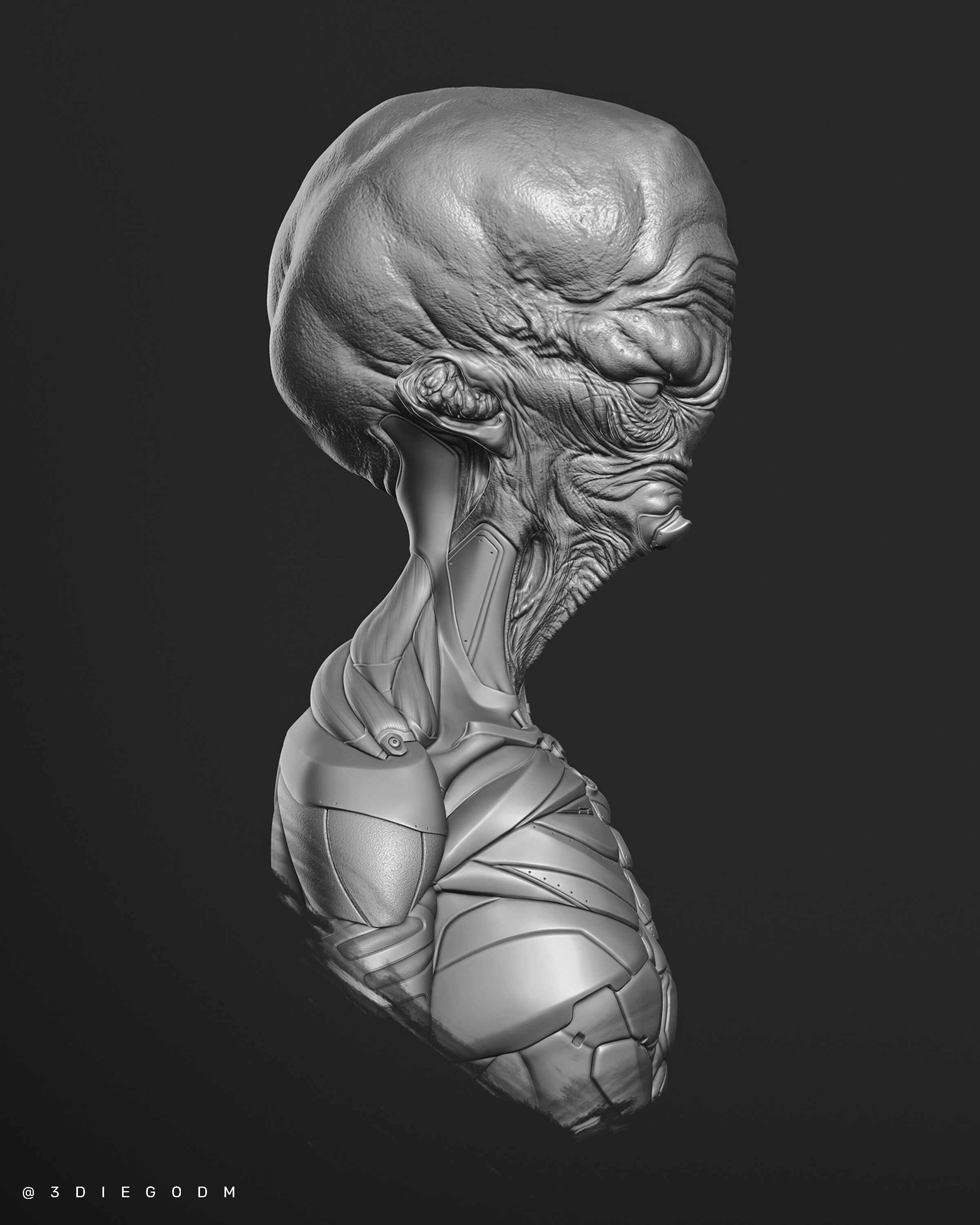 Alien_000_wip - ZBrushCentral