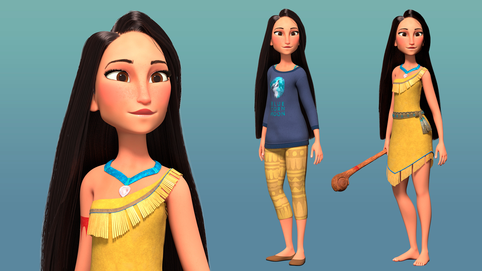 Pocahontas ( Fan art from Ralph Breaks the internet) - ZBrushCentral