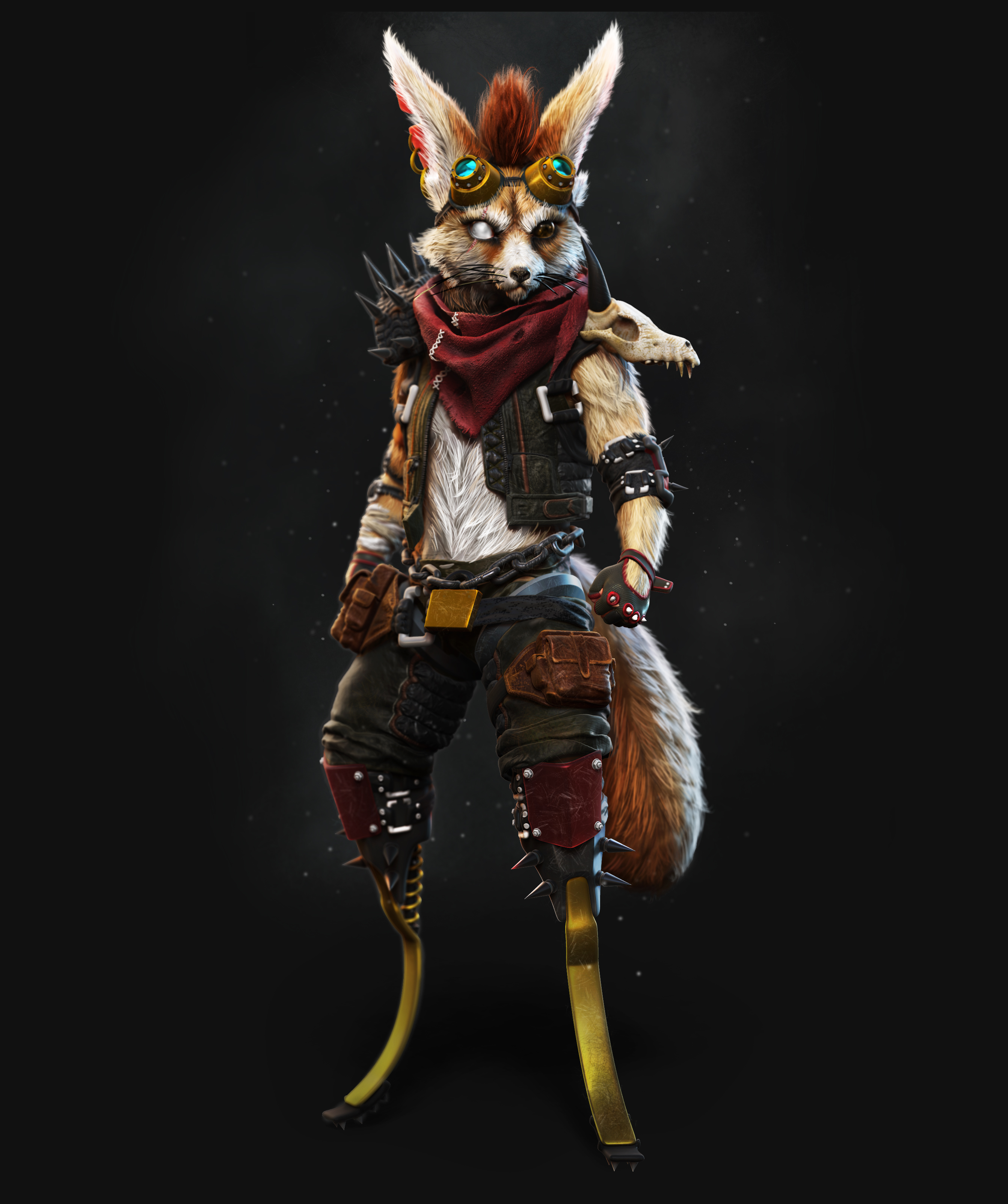 Fennec Fox - ZBrushCentral
