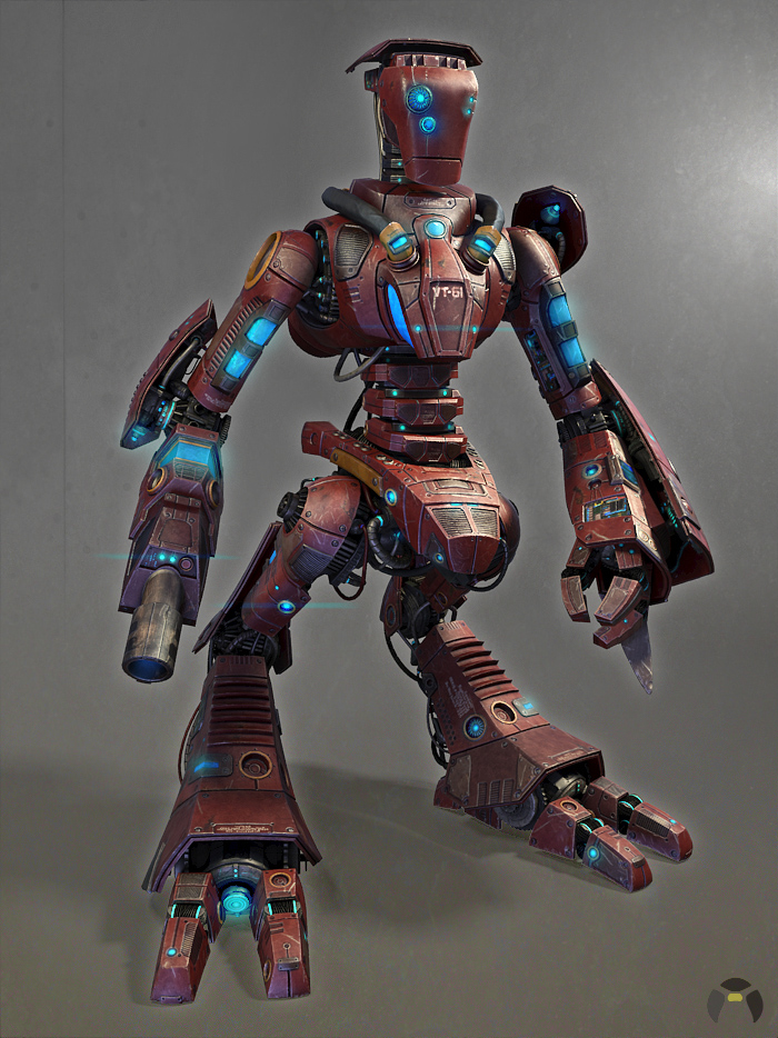 Red Robot - VT-61 - ZBrushCentral
