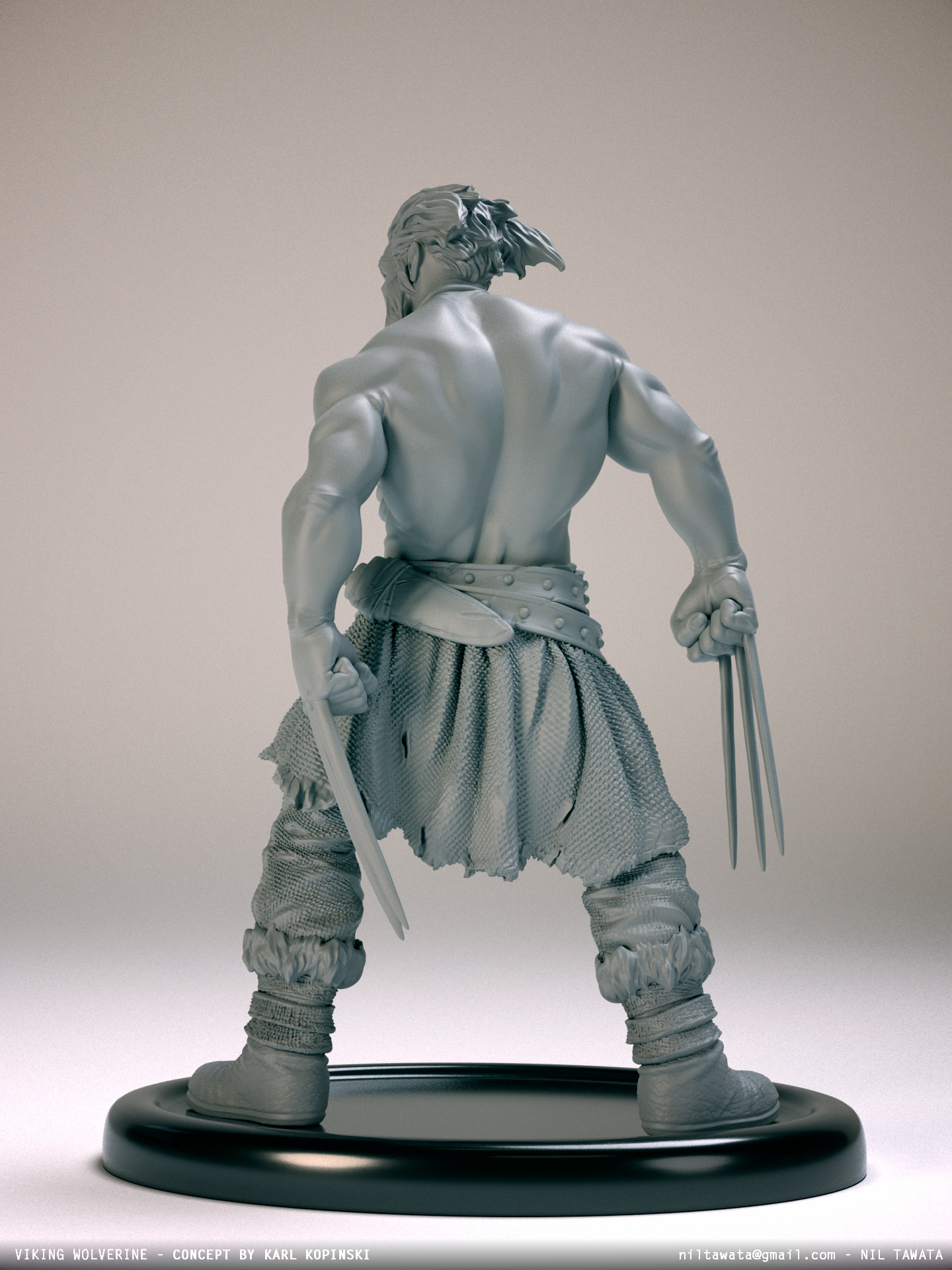 Viking Wolverine - ZBrushCentral