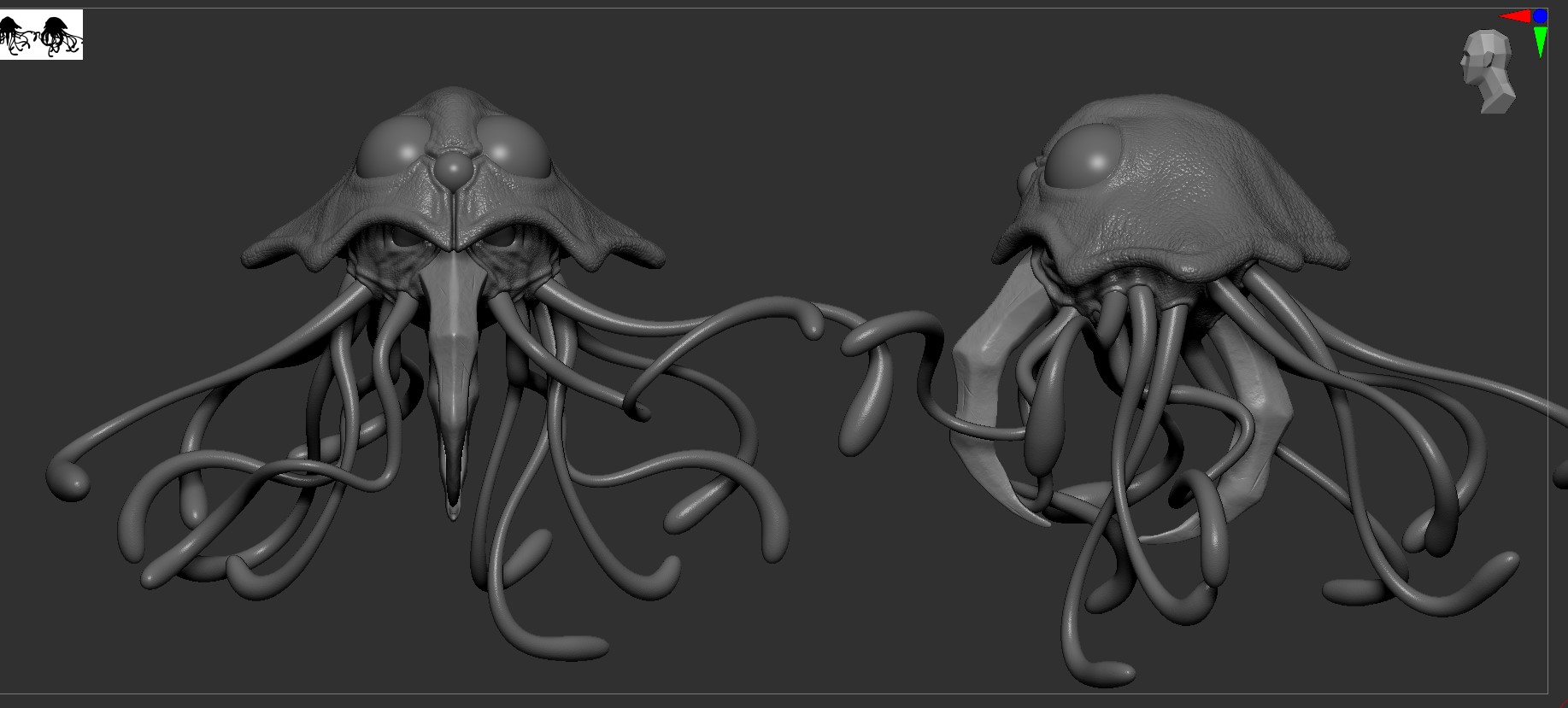 Tentacruel fanart - ZBrushCentral