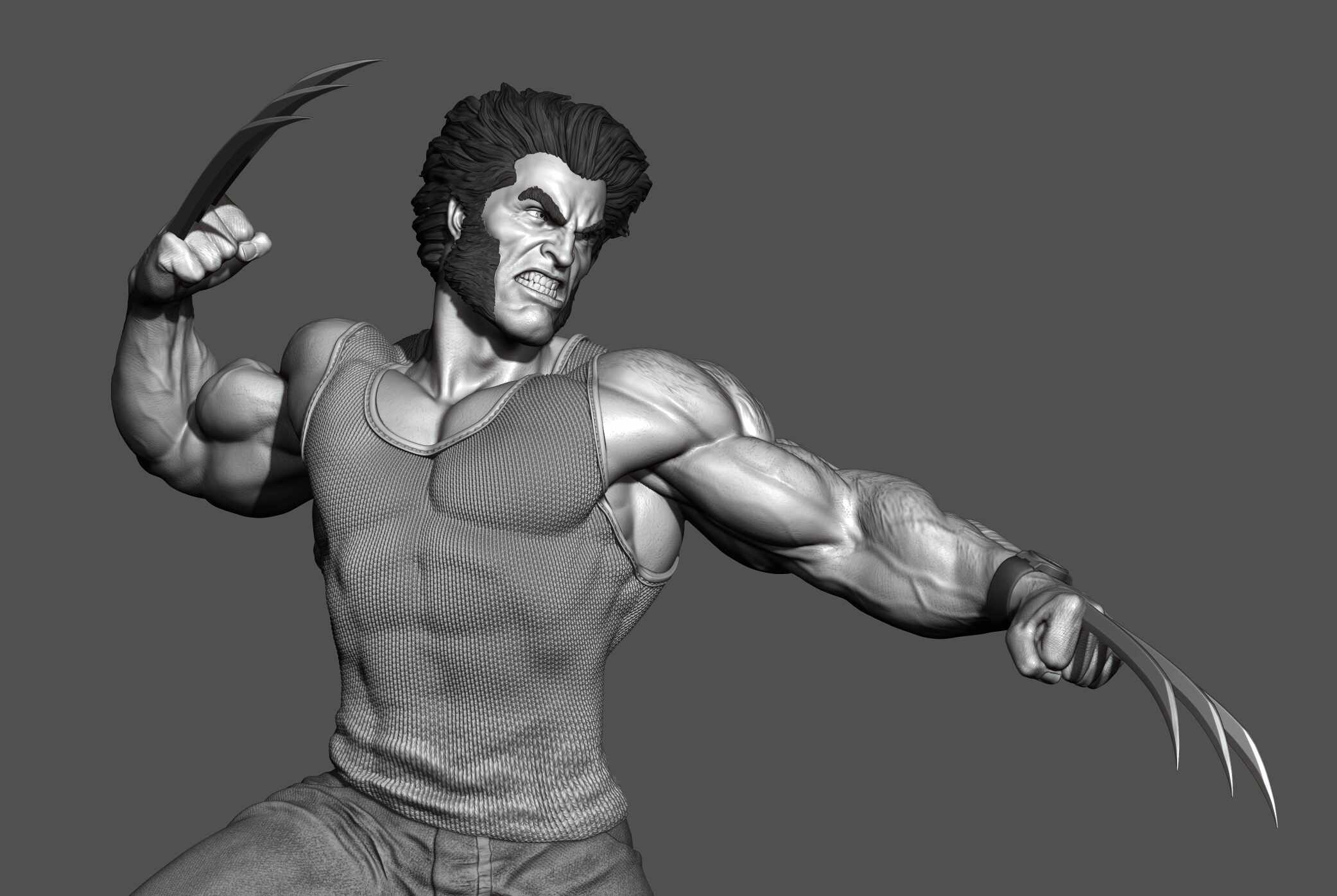 Wolverine collectible - ZBrushCentral