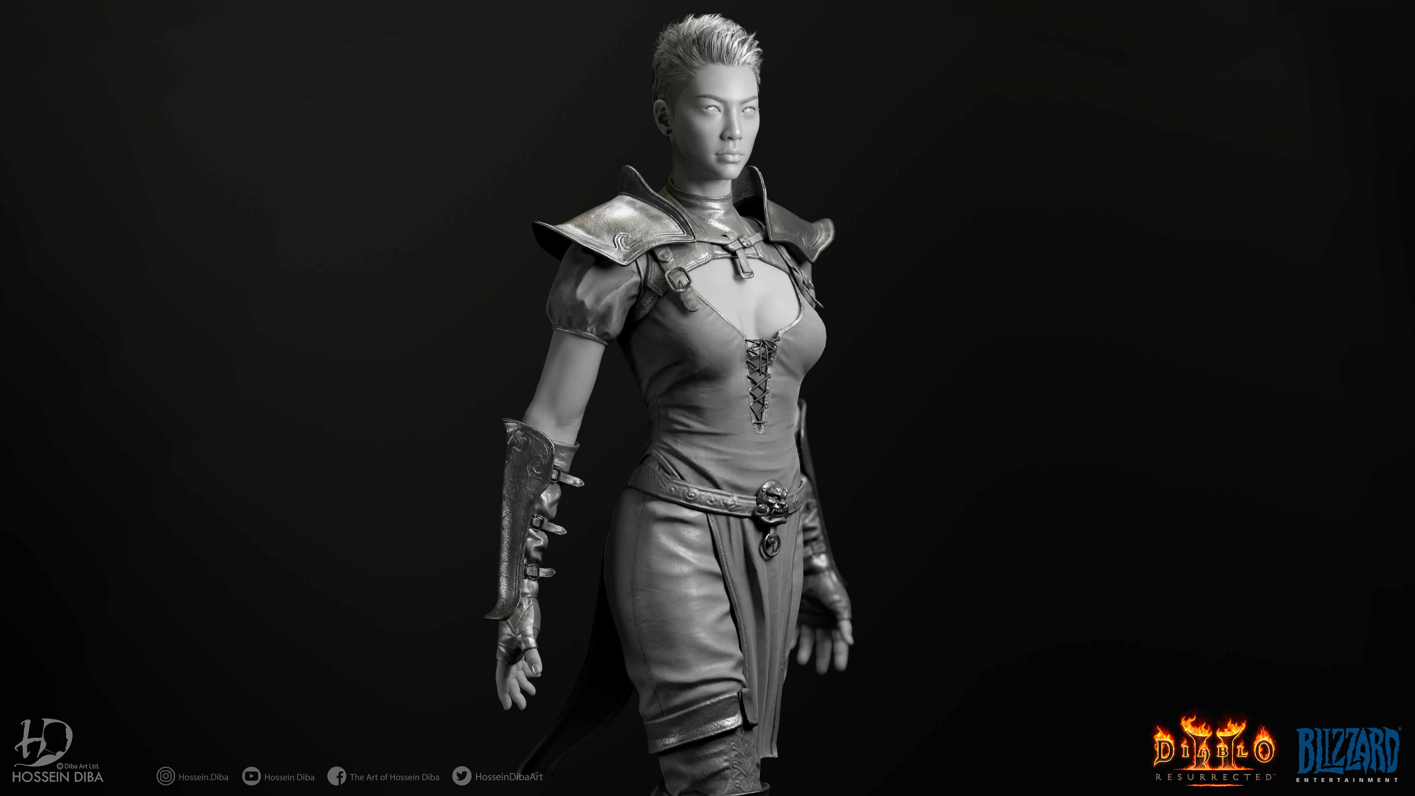 Diablo II: Resurrected - Assassin - ZBrushCentral