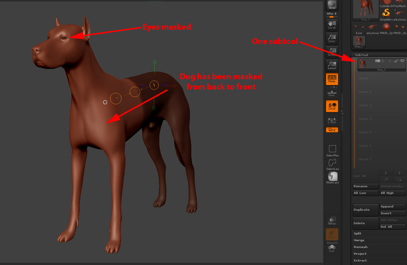 Masking issue - ZBrushCentral