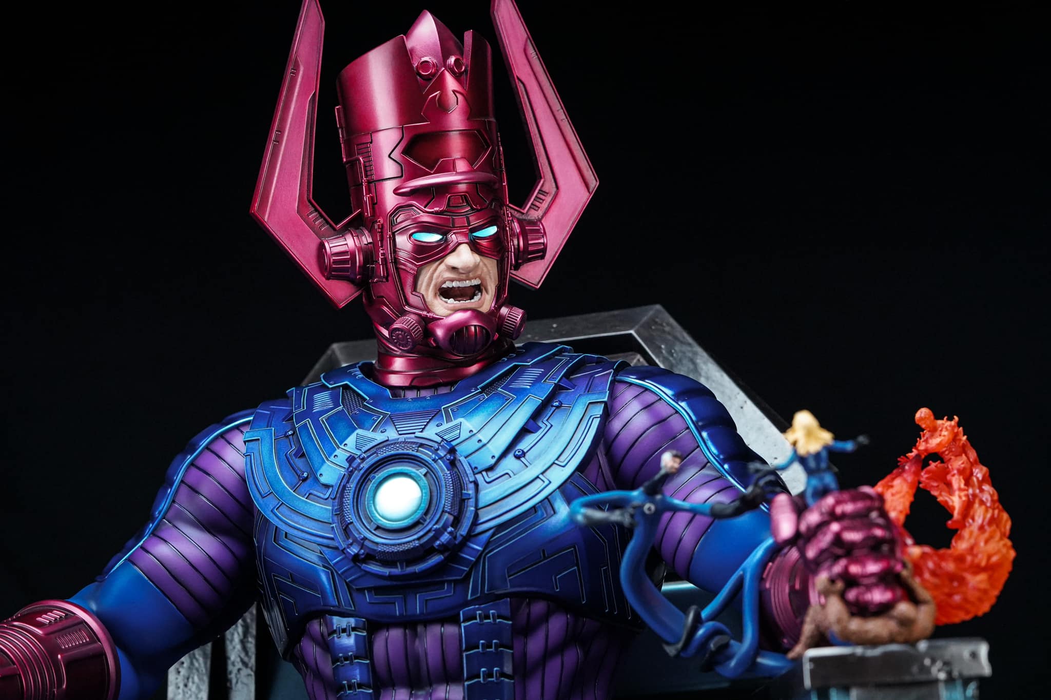 Galactus on Throne (Printed) - ZBrushCentral