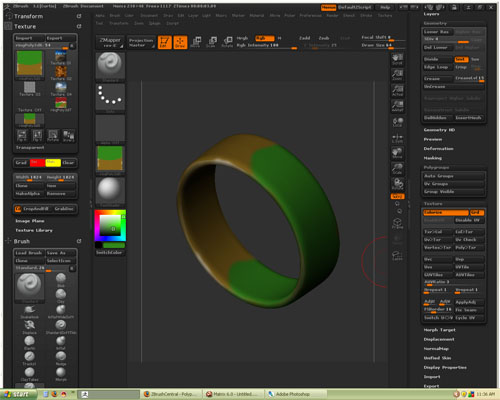 UV mapping / col to texture - ZBrushCentral