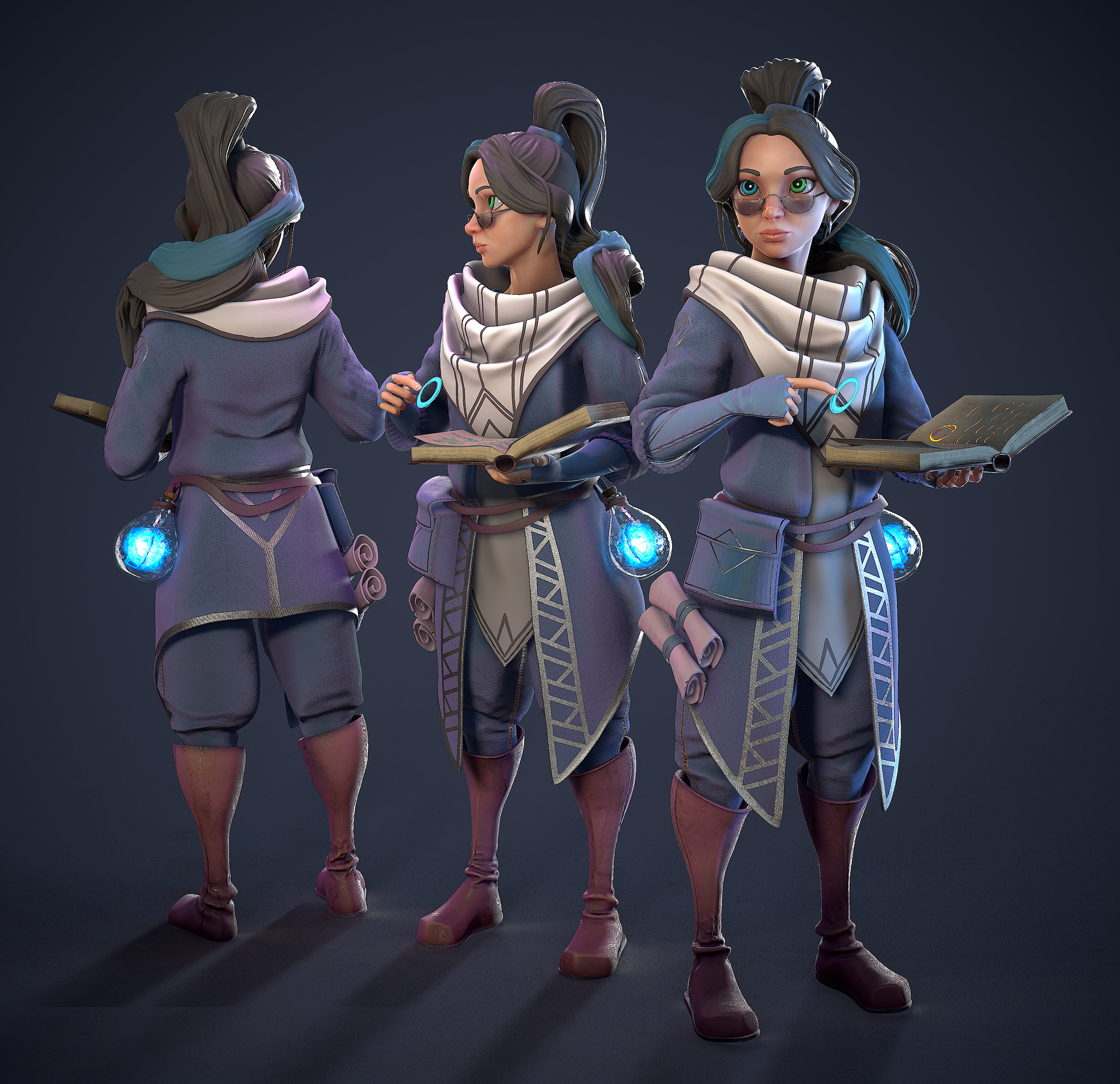 The Wizard Girl - ZBrushCentral