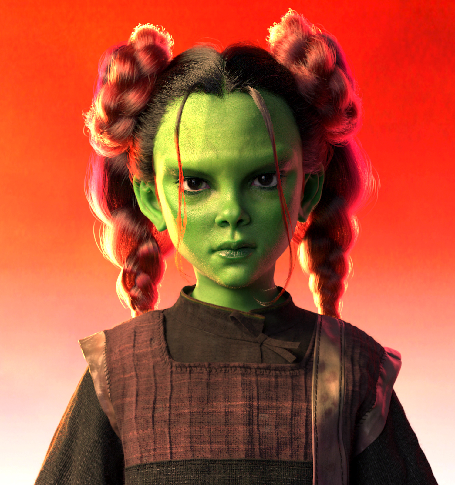 Young Gamora - Avengers: Infinity War - ZBrushCentral