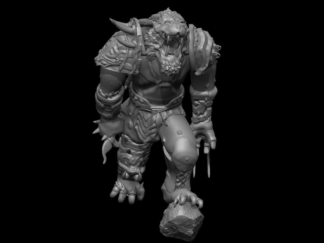 Rengar (league of legends) Zbrush Sculpt - ZBrushCentral