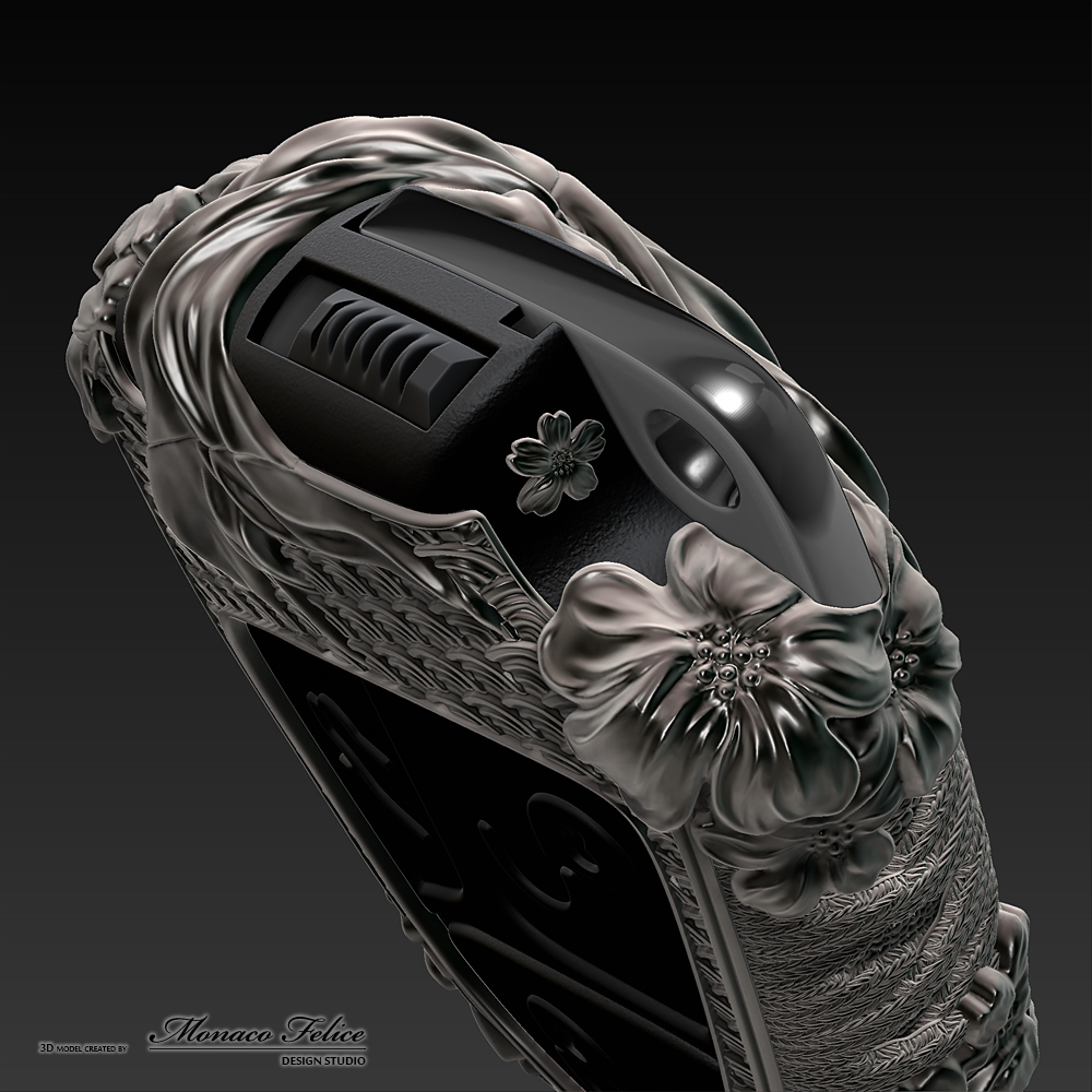 Geisha. Jewelry decoration for ignition key - ZBrushCentral