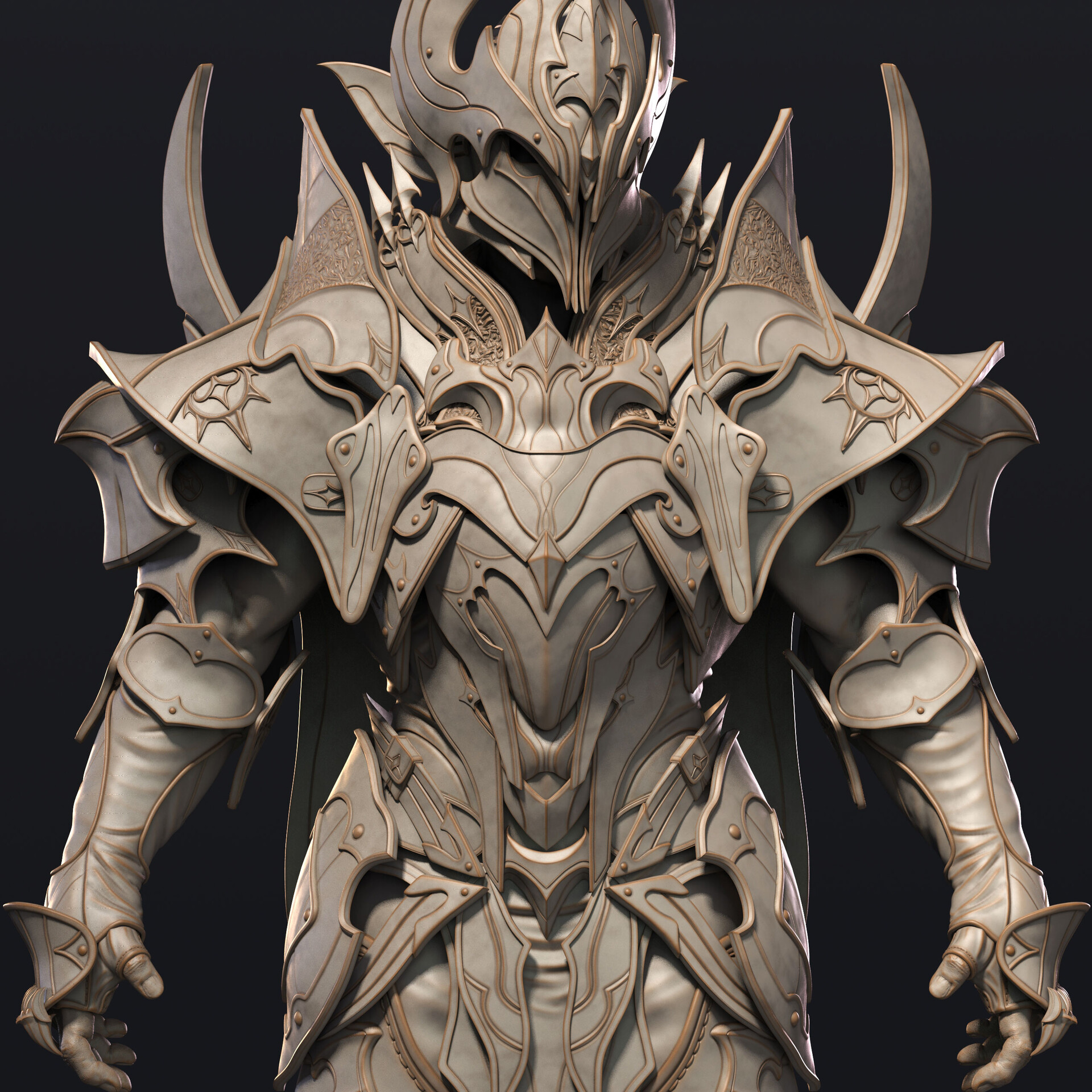 Fantasy Armor Study - ZBrushCentral