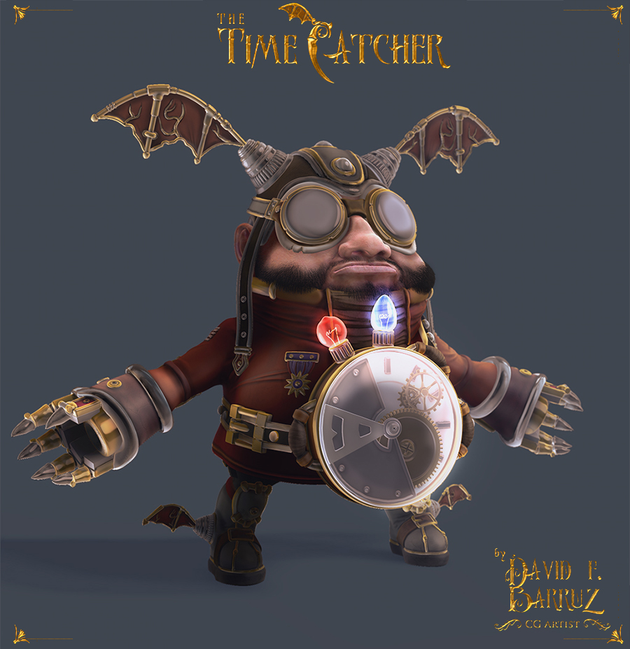 Time Catcher - Cartoon Model - ZBrushCentral