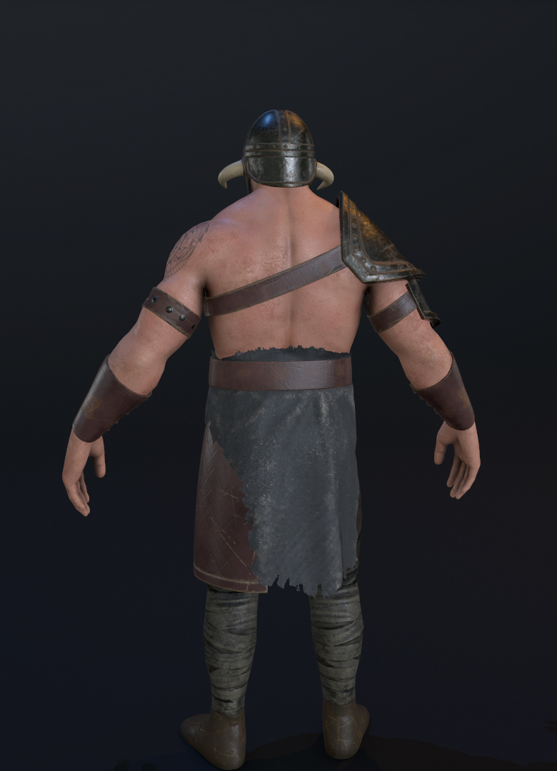 Viking game character - ZBrushCentral