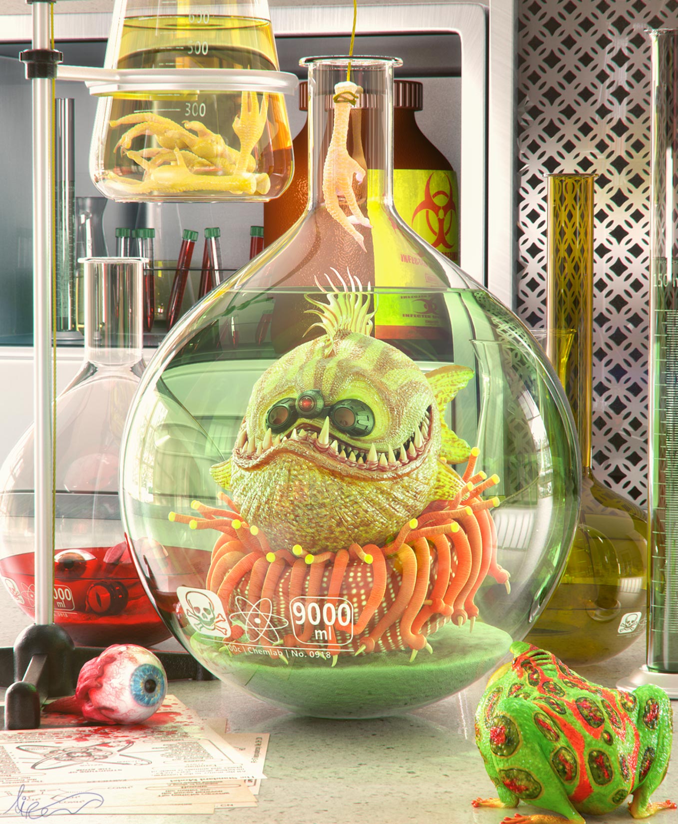 The Acid Fish - ZBrushCentral