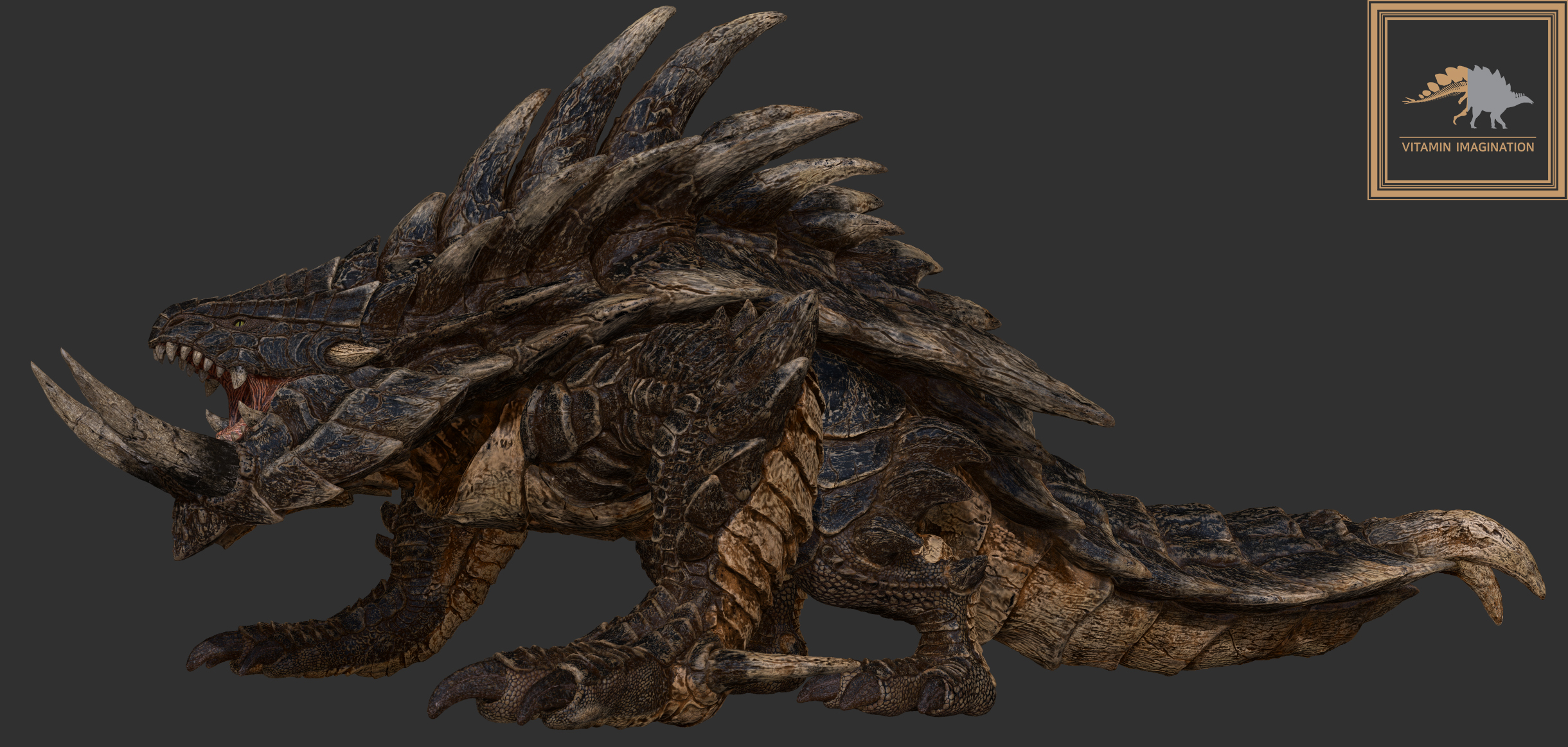 Akantor-Monster Hunter - ZBrushCentral