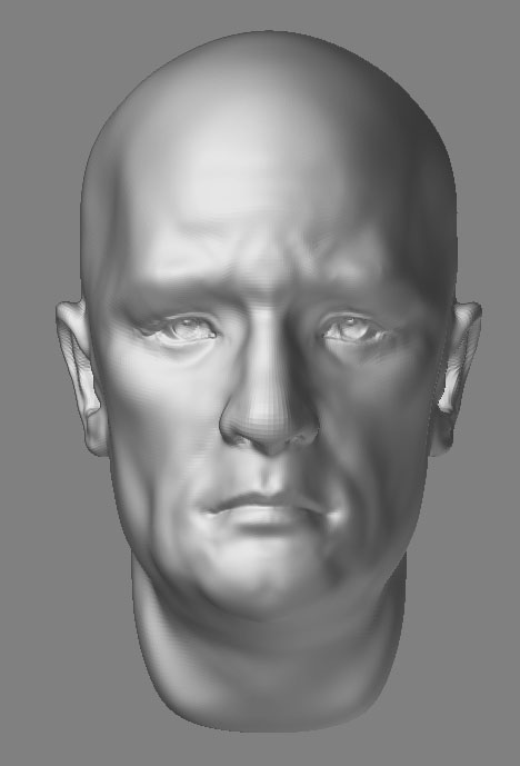 head time lapse - UPDATED 2-8-05 with ZScript recorded session - ZBrushCentral