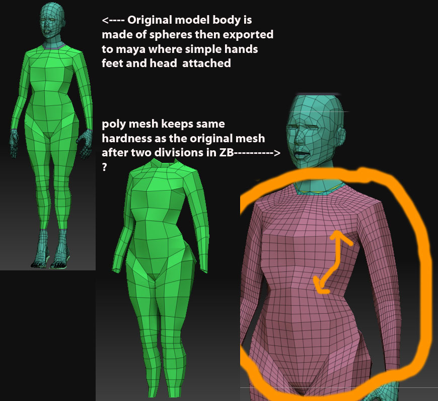 polygroups divide with hard edges? - ZBrushCentral
