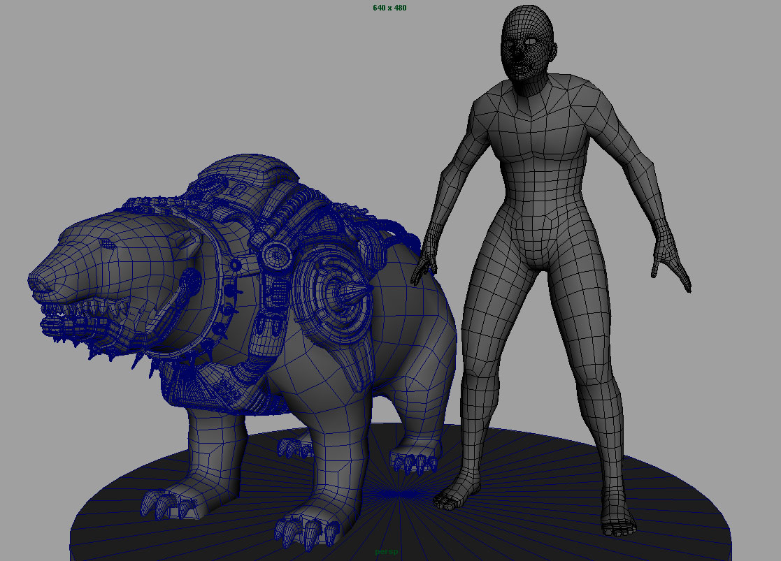 Largin - Female Hunter And Pet (Soleucy) - ZBrushCentral