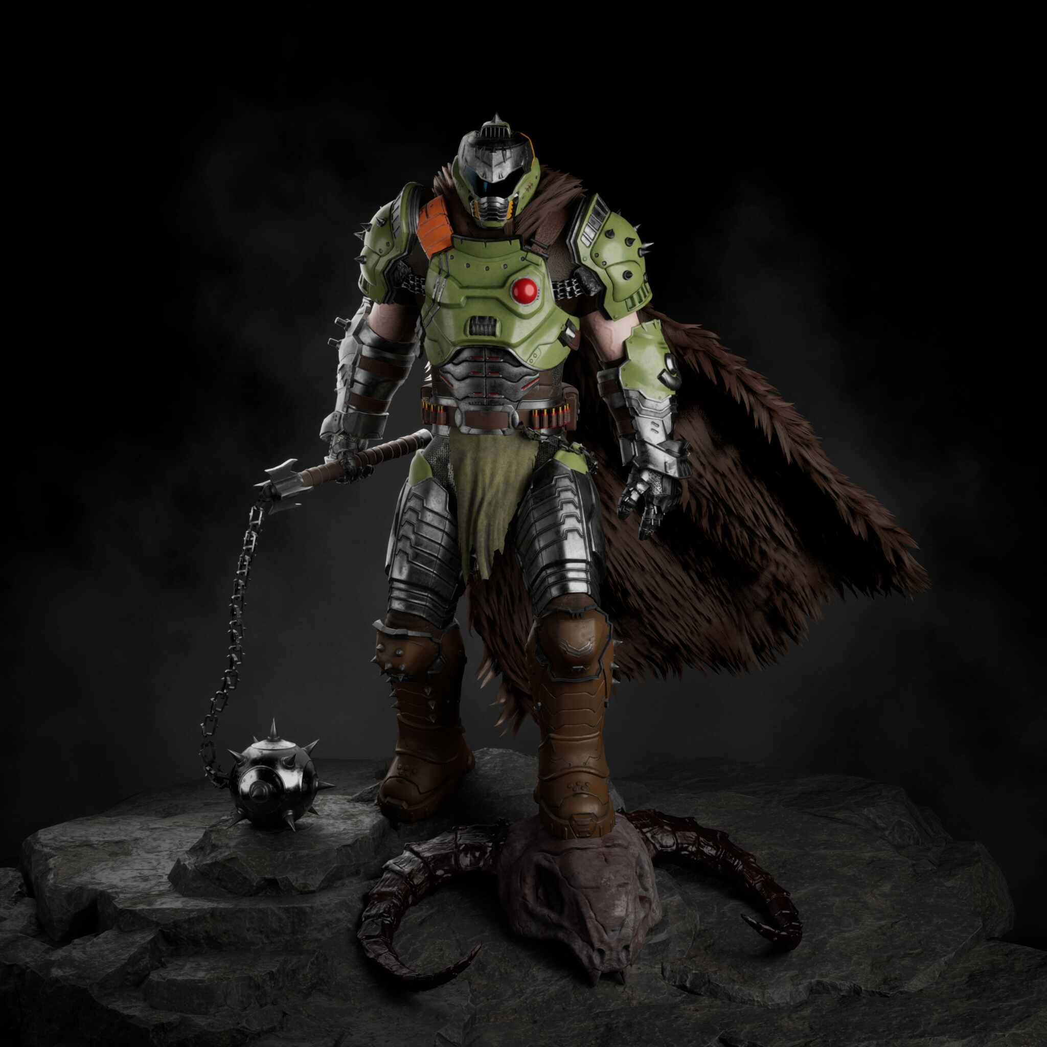 Doom Slayer - The Dark Ages - ZBrushCentral