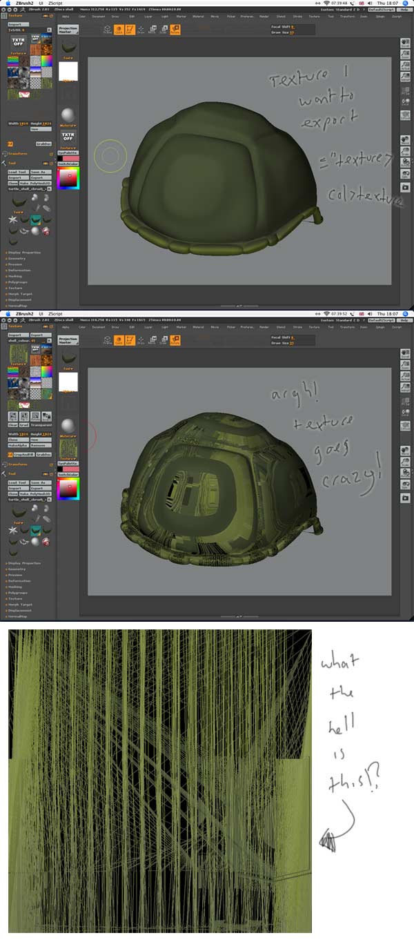 trouble exporting a texture - ZBrushCentral