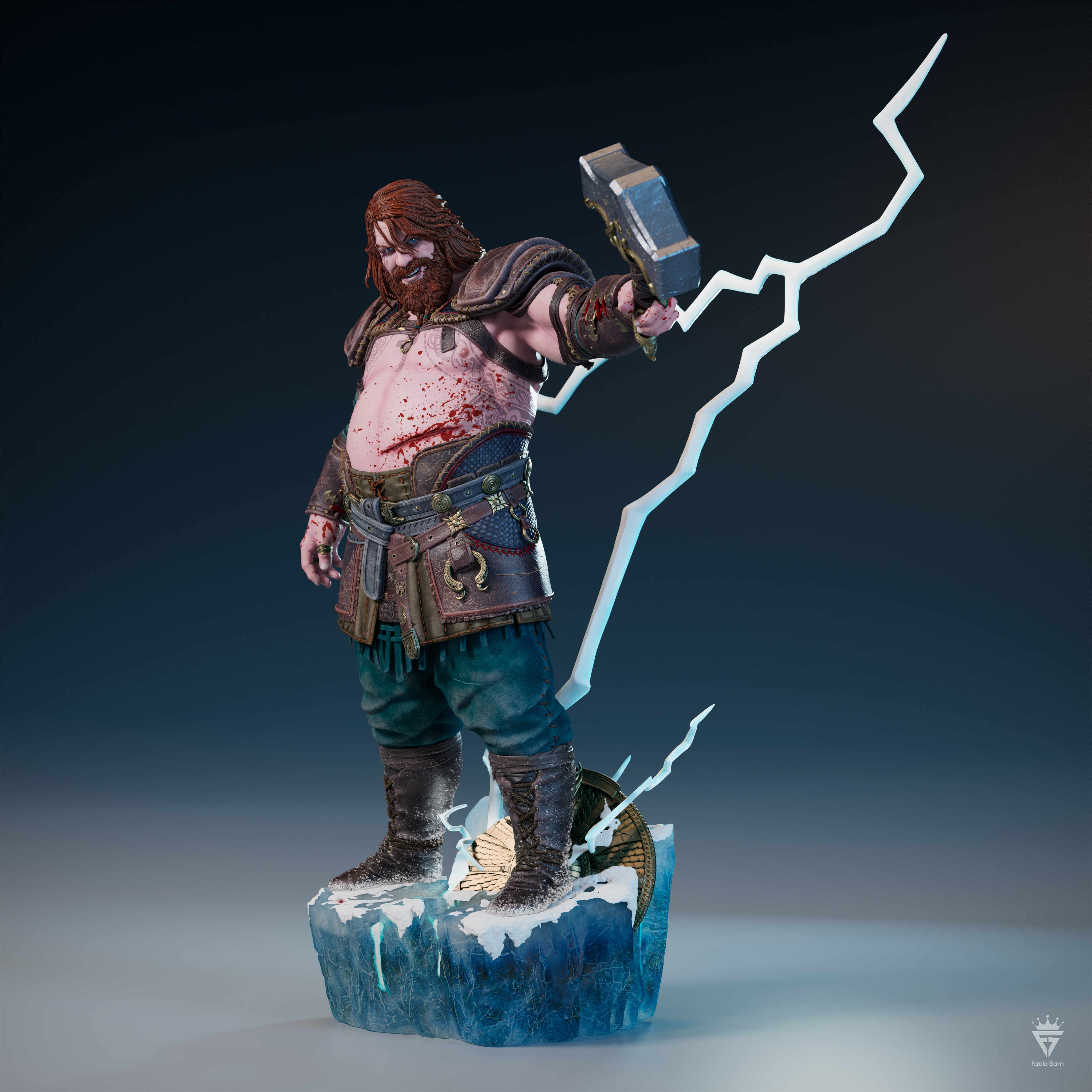 Thor - God of War Ragnarök - ZBrushCentral