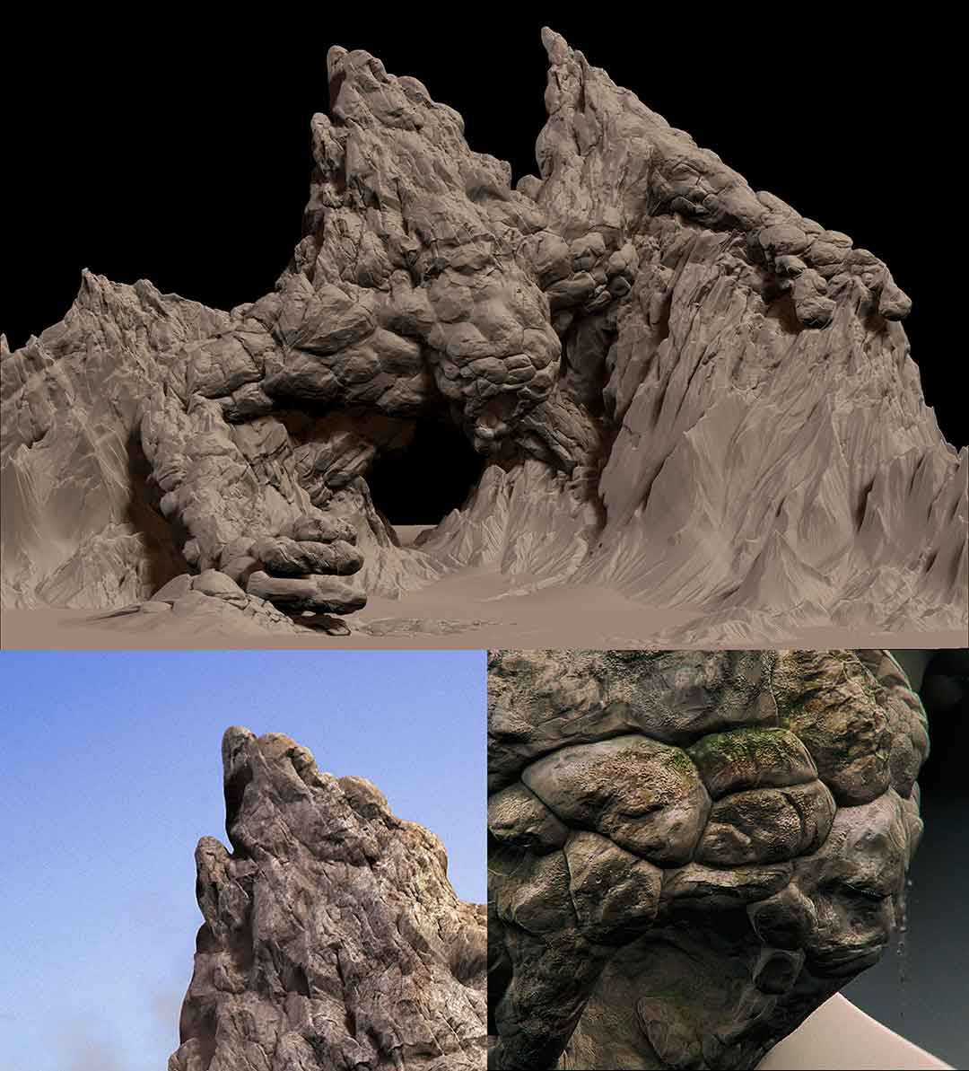 Absa cape epic rock and treeman "dxf" - ZBrushCentral