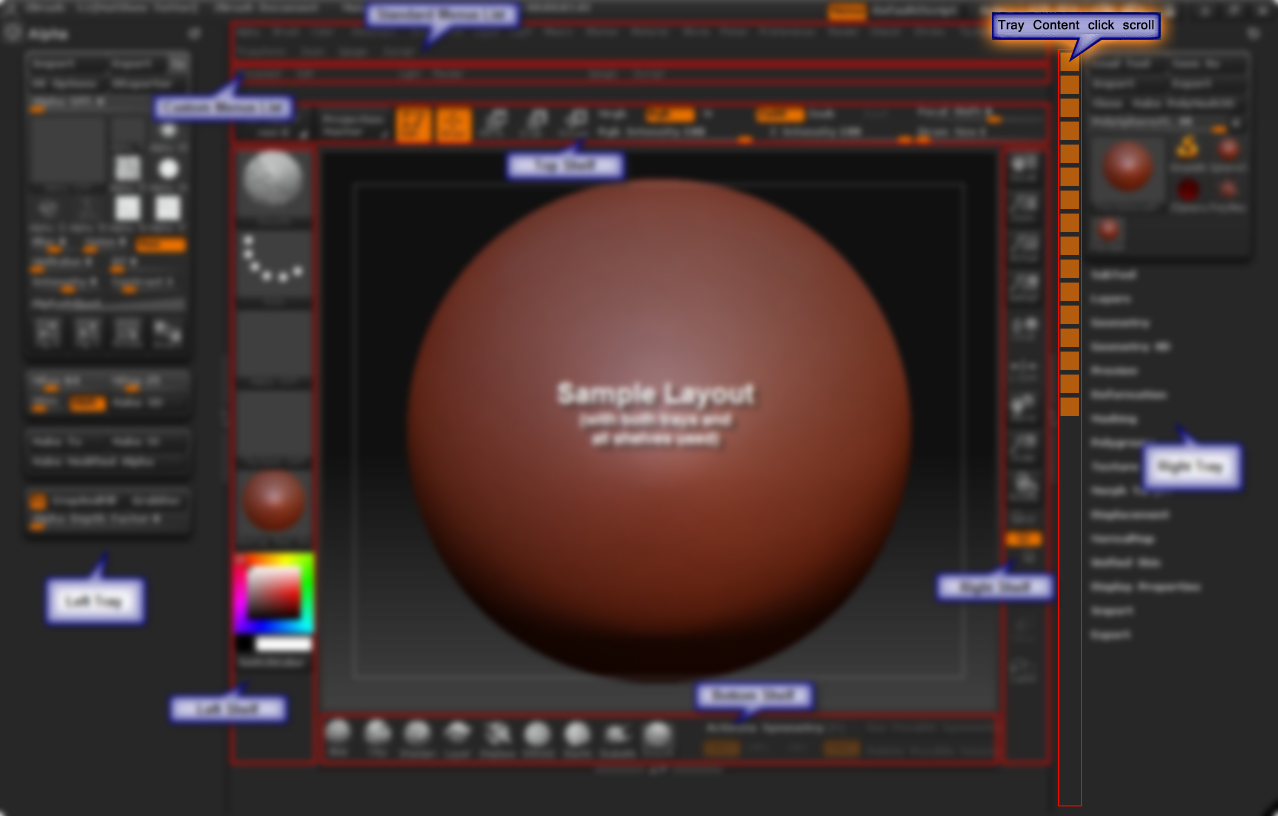 ZBrush Feature Request - Tray scroll to SubPalette - ZBrushCentral