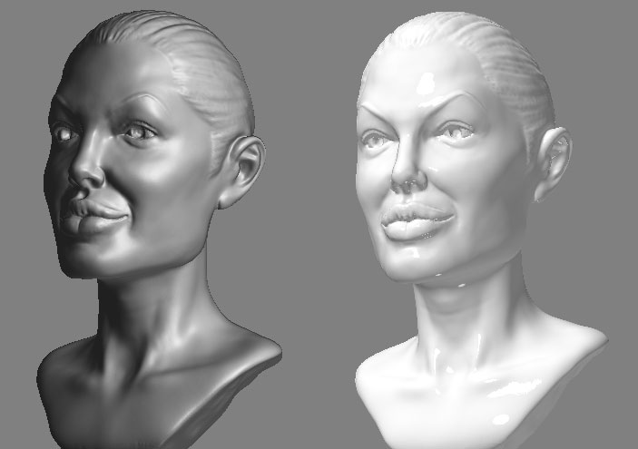 Angelina Jolie BUST - ZBrushCentral