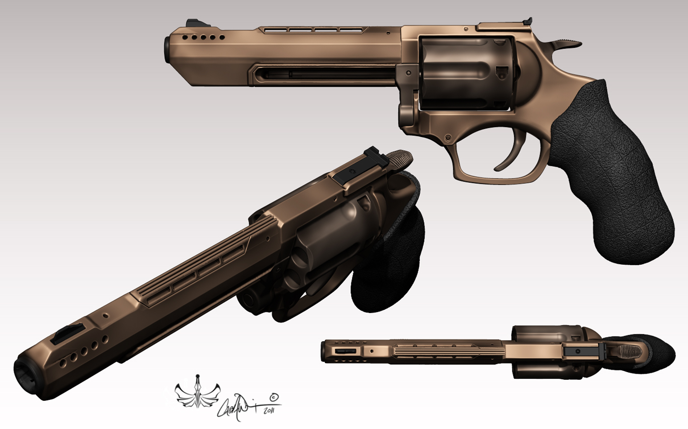 HS revolver for funsies - ZBrushCentral