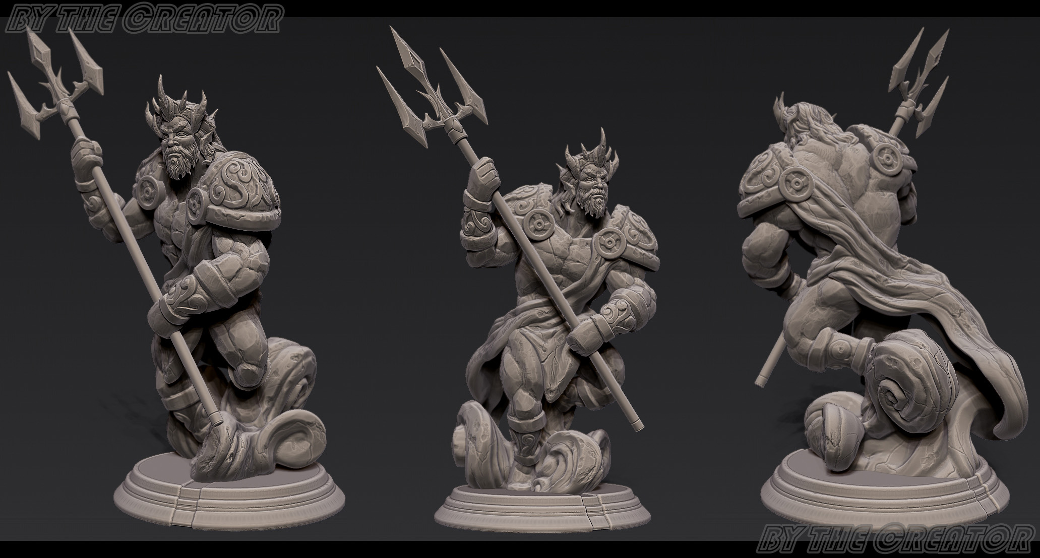 Poseidon_scruple - ZBrushCentral
