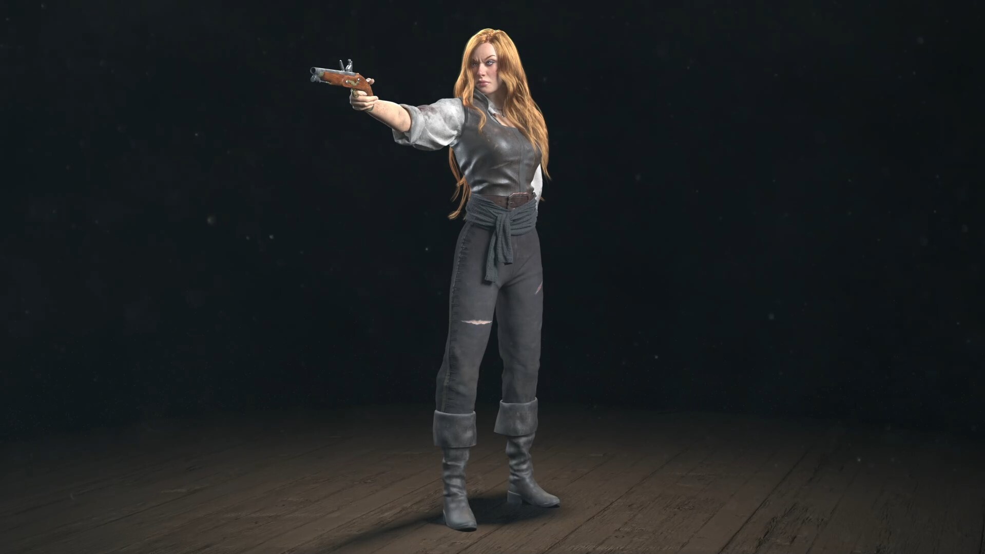 Realistic Miss Fortune Cinematic Character - ZBrushCentral