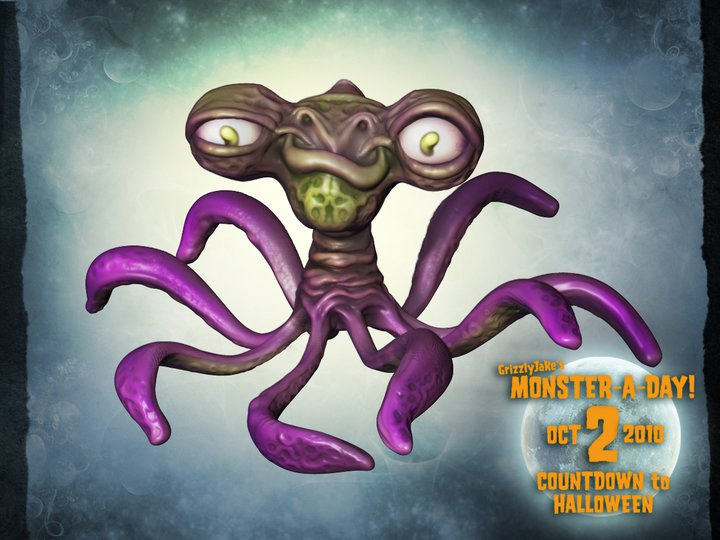 GrizzlyJake's Monster-A-Day for October 2010 - ZBrushCentral