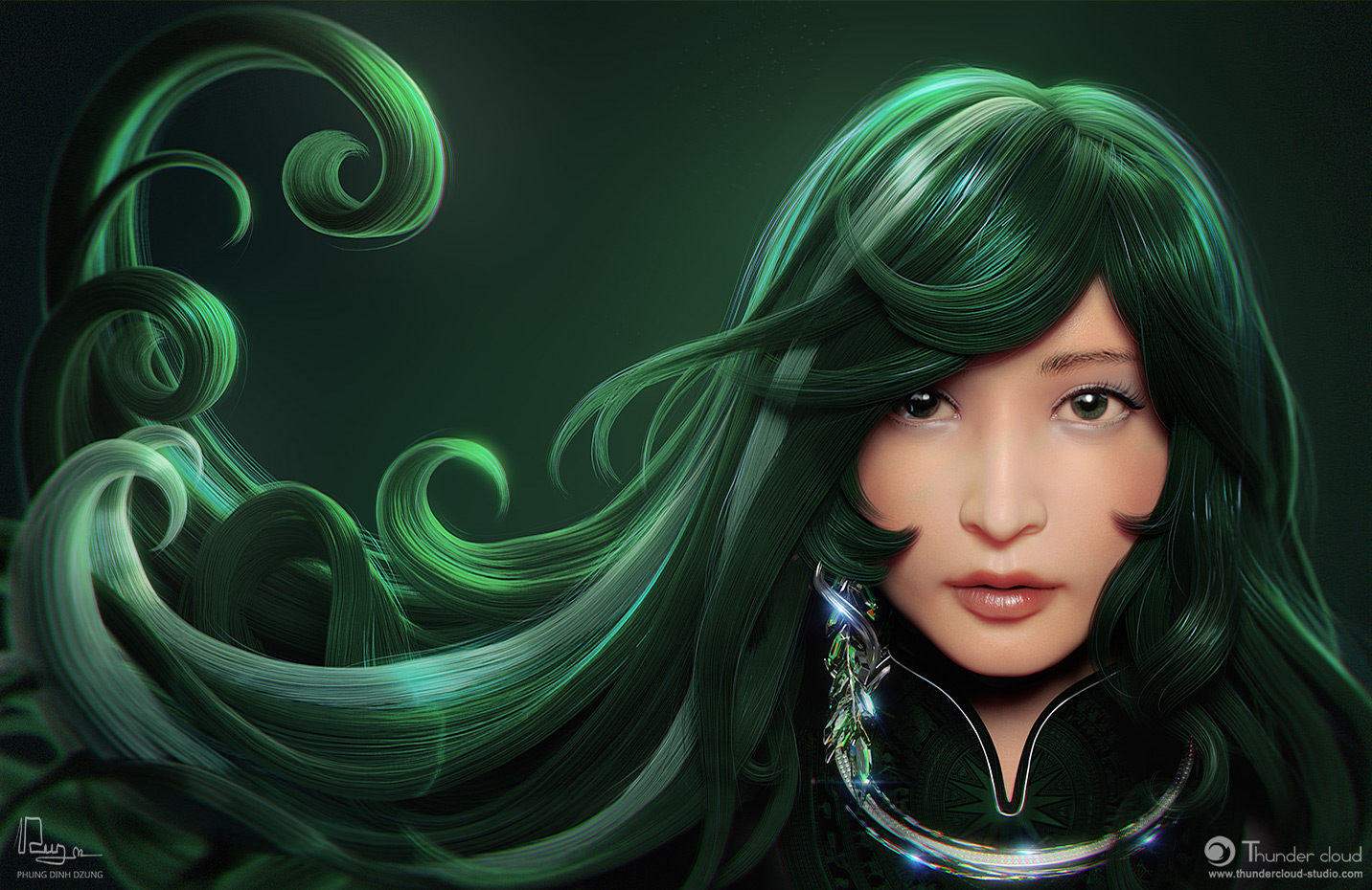 Emerald Flow - ZBrushCentral