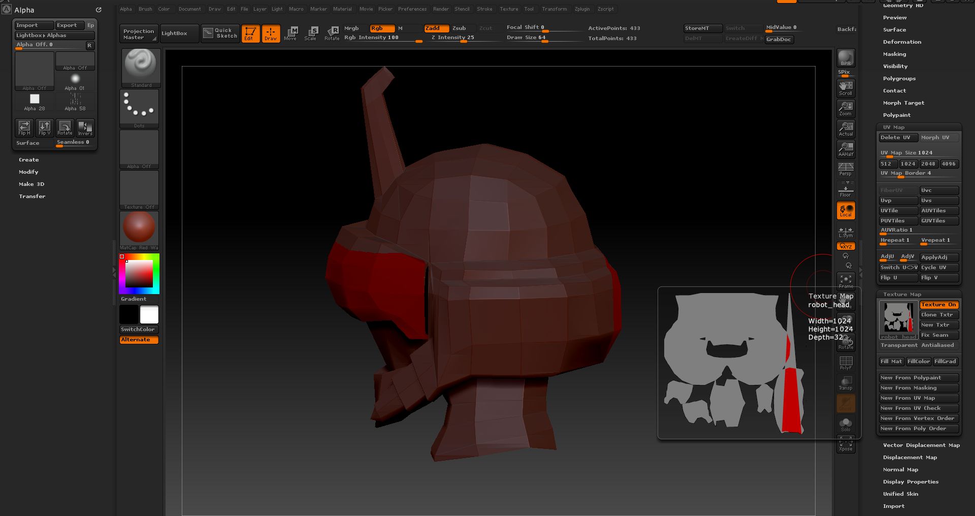 Xsi to Zbrush Uv problems. - ZBrushCentral