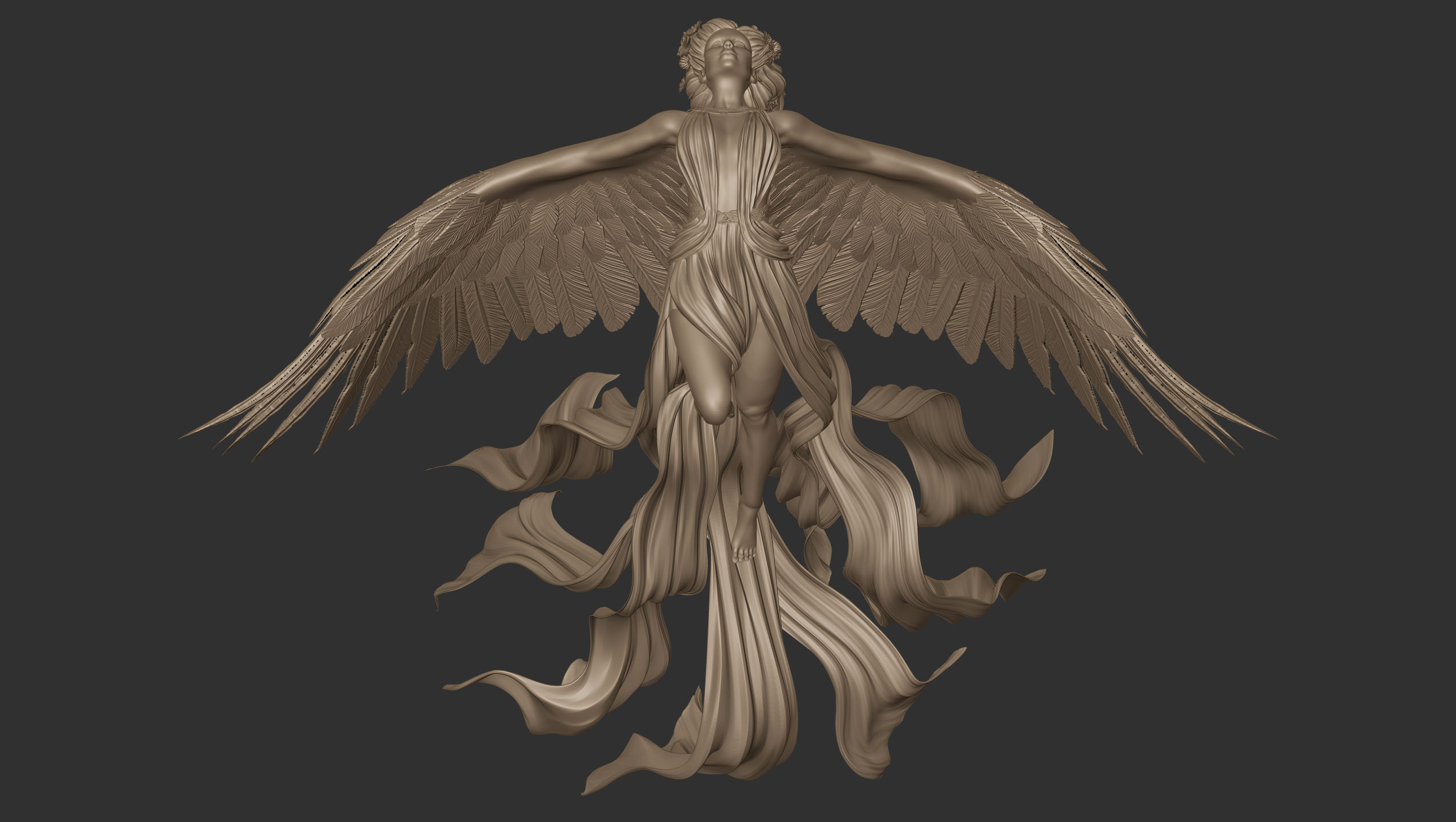 Anazale/WIP Swan Princess - ZBrushCentral