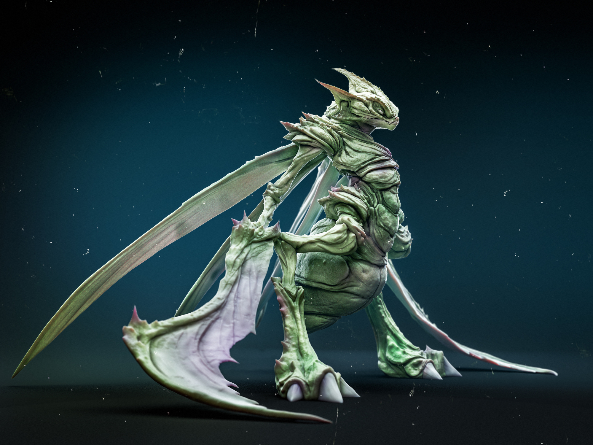 Scyther - ZBrushCentral