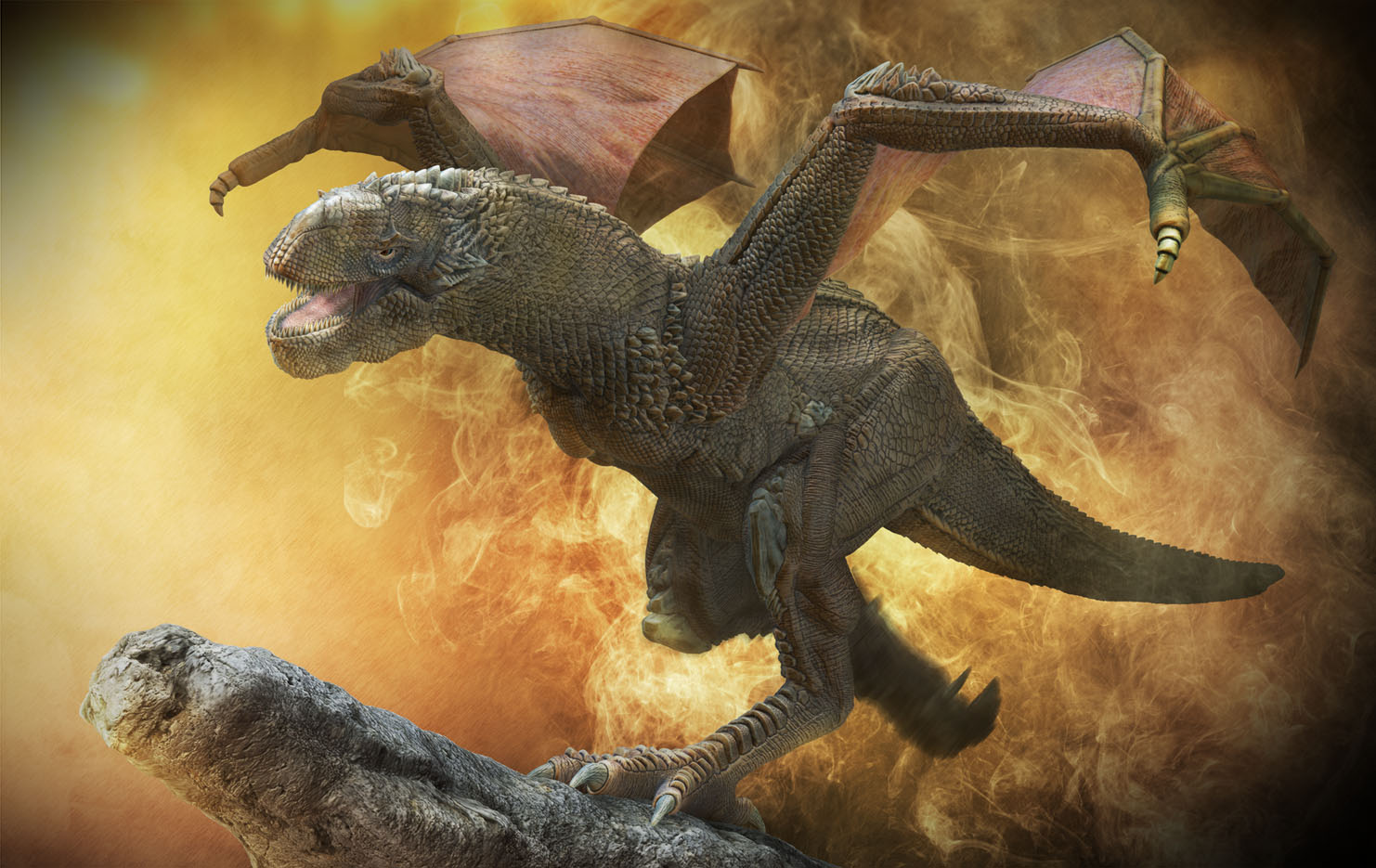 My dragon. - ZBrushCentral
