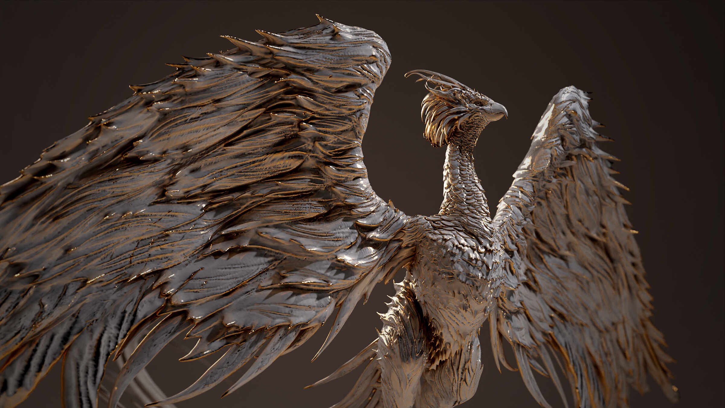 Phoenix concept sculpt - ZBrushCentral