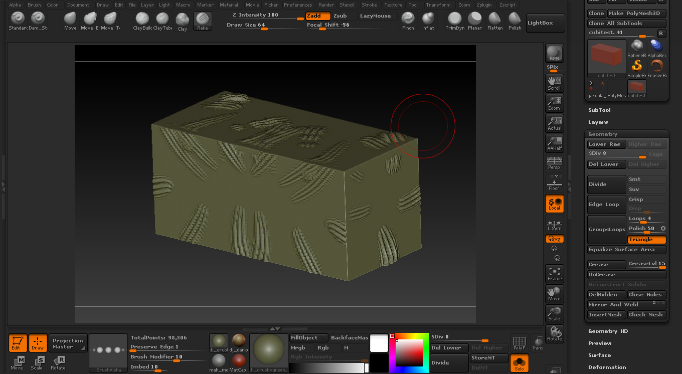 help whit bumpmap (tangent) - ZBrushCentral