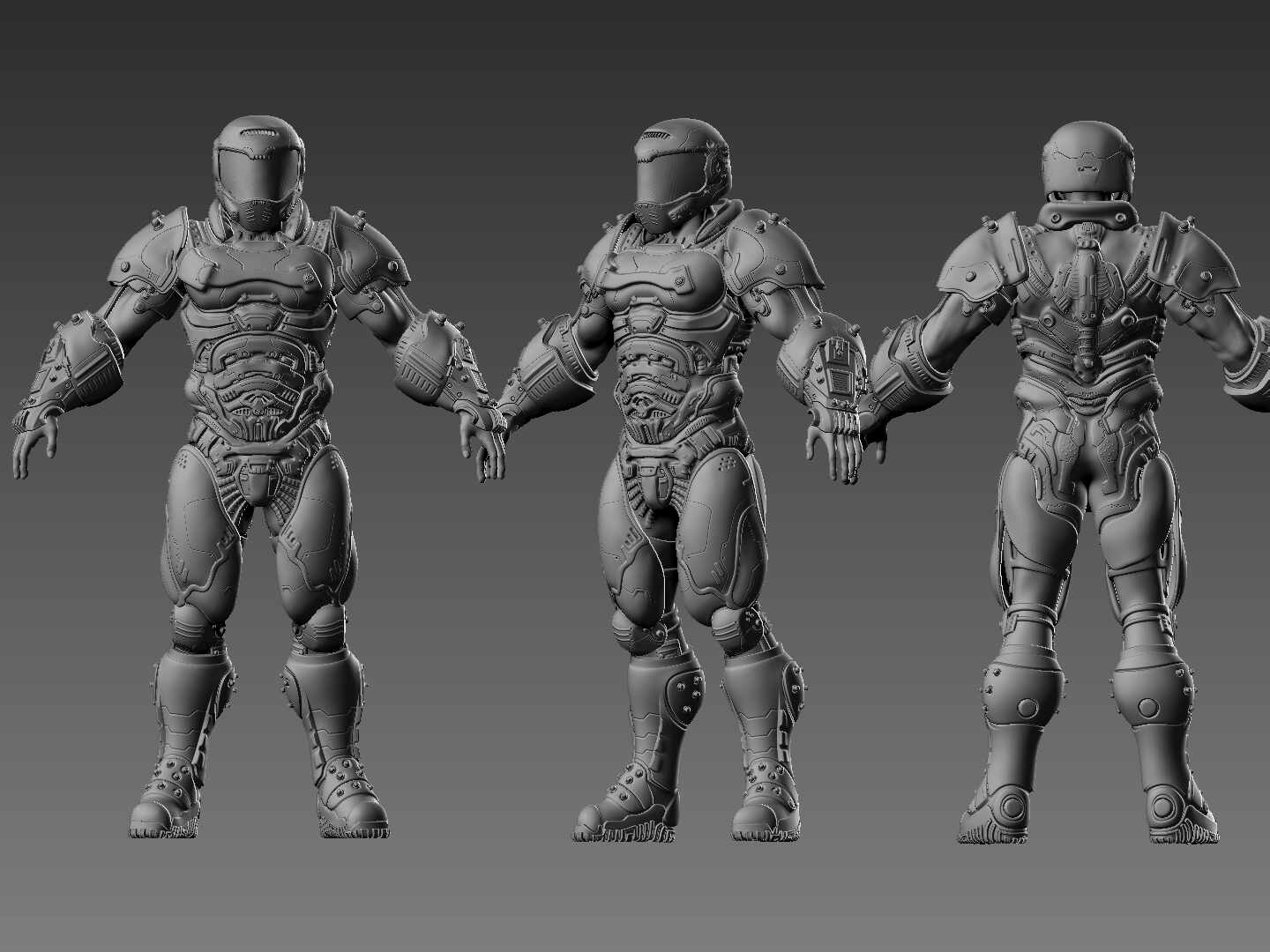 Doom Fanart - ZBrushCentral