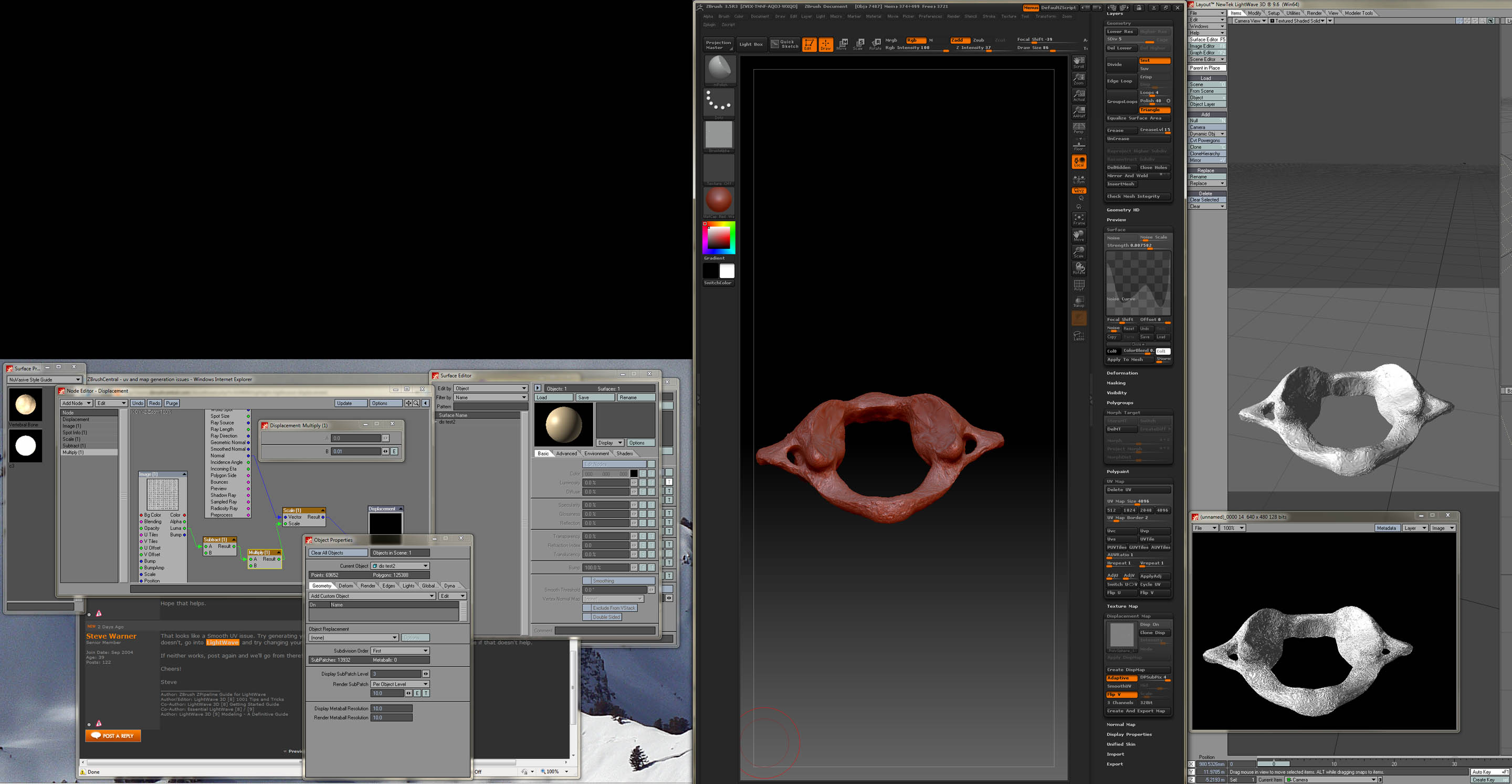 uv and map generation issues - ZBrushCentral