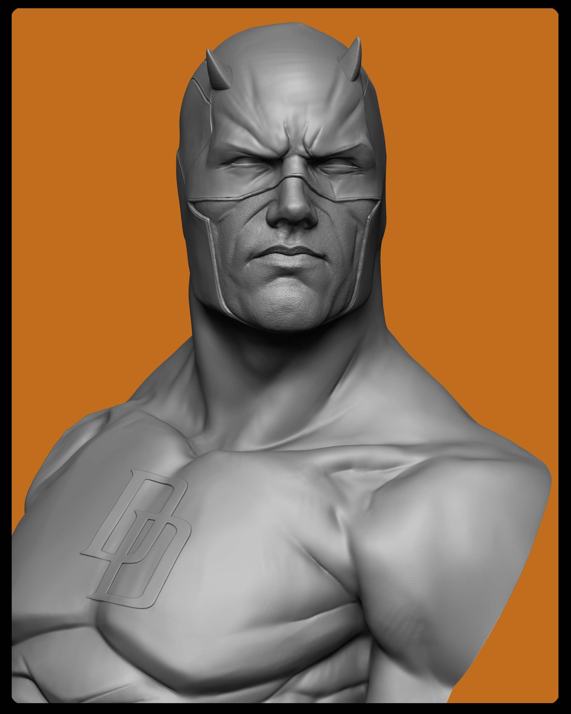Weekend Sculpting Series :DareDevil Bust - ZBrushCentral