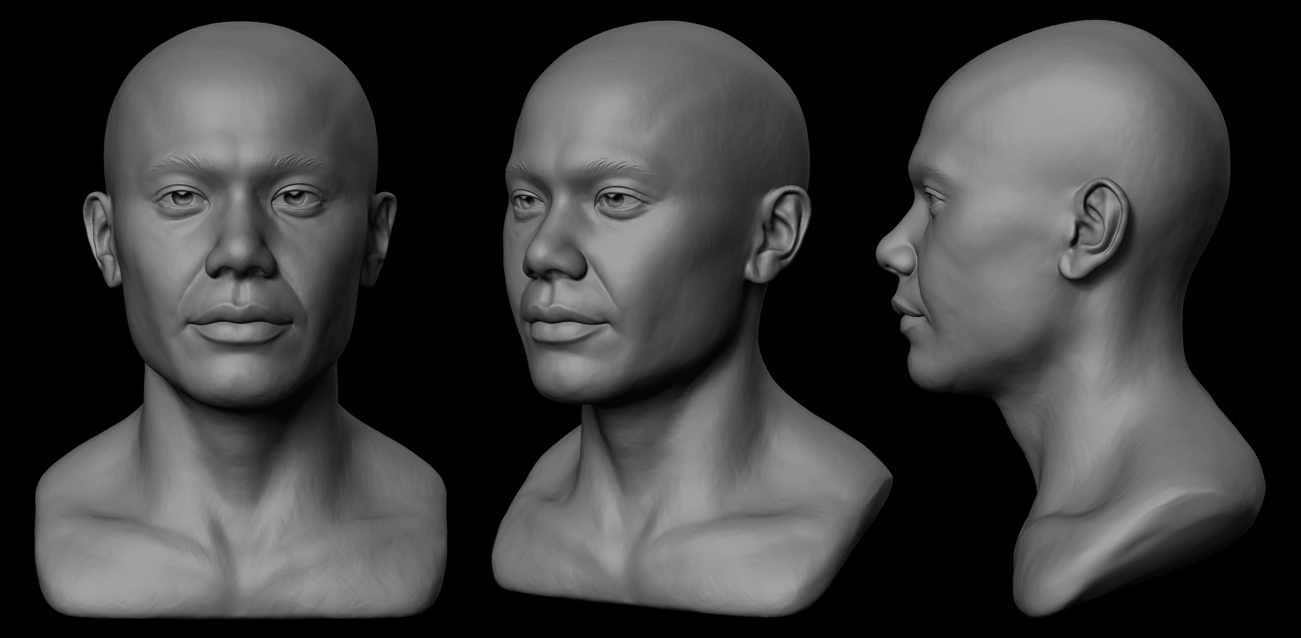 Head Studies - ZBrushCentral