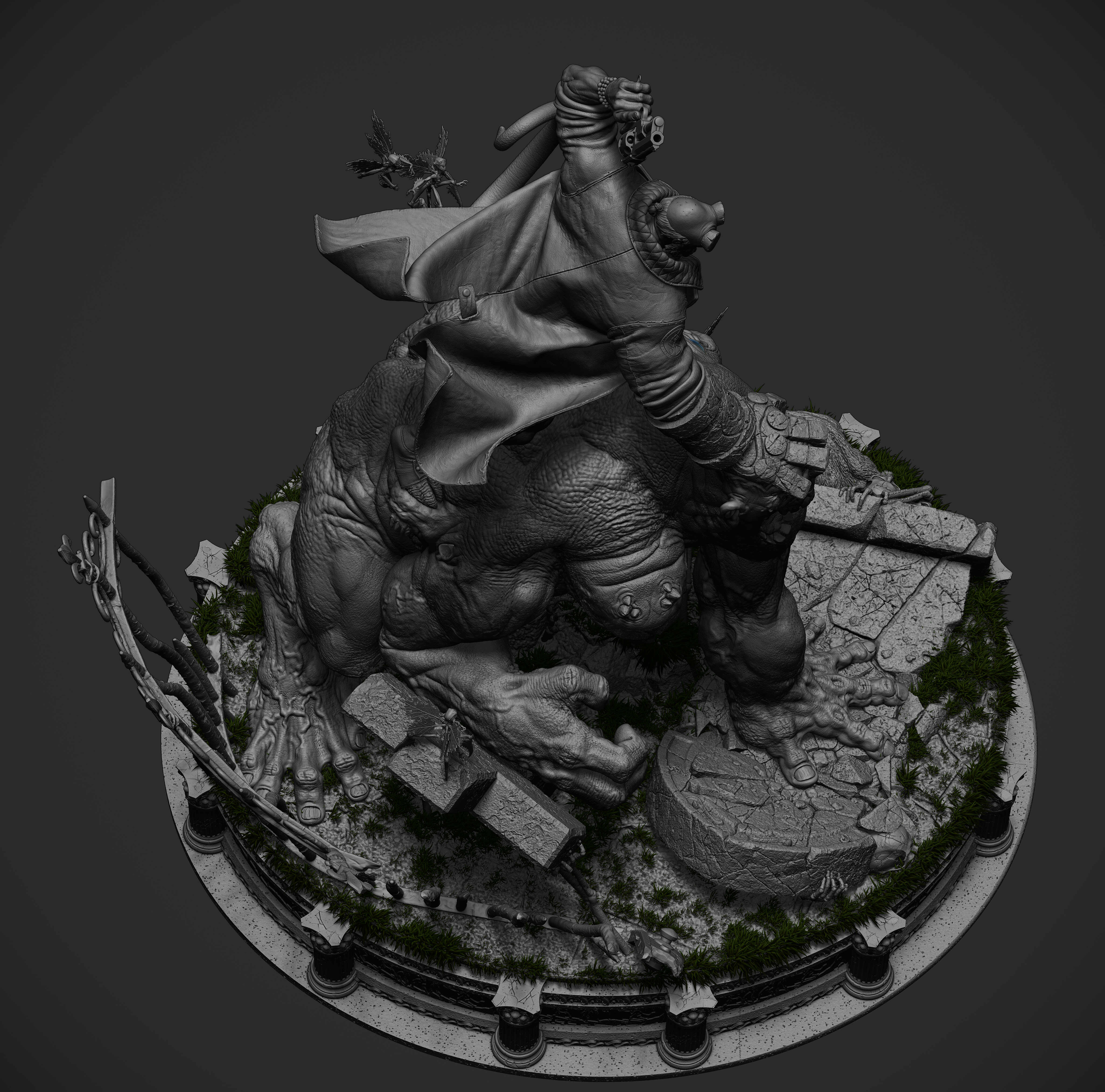 Hellboy - ZBrushCentral